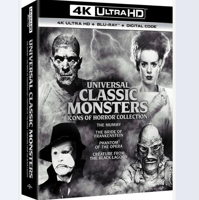 Universal Classic Monsters: Icons of Horror Collection Volume 2 4K ...